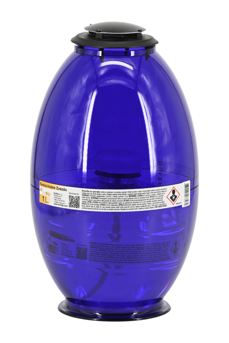 ZVEZDA na tekoči vosek MIX BARV 100% RECIKLIRNA 1 LITER. Oljni vložek ...