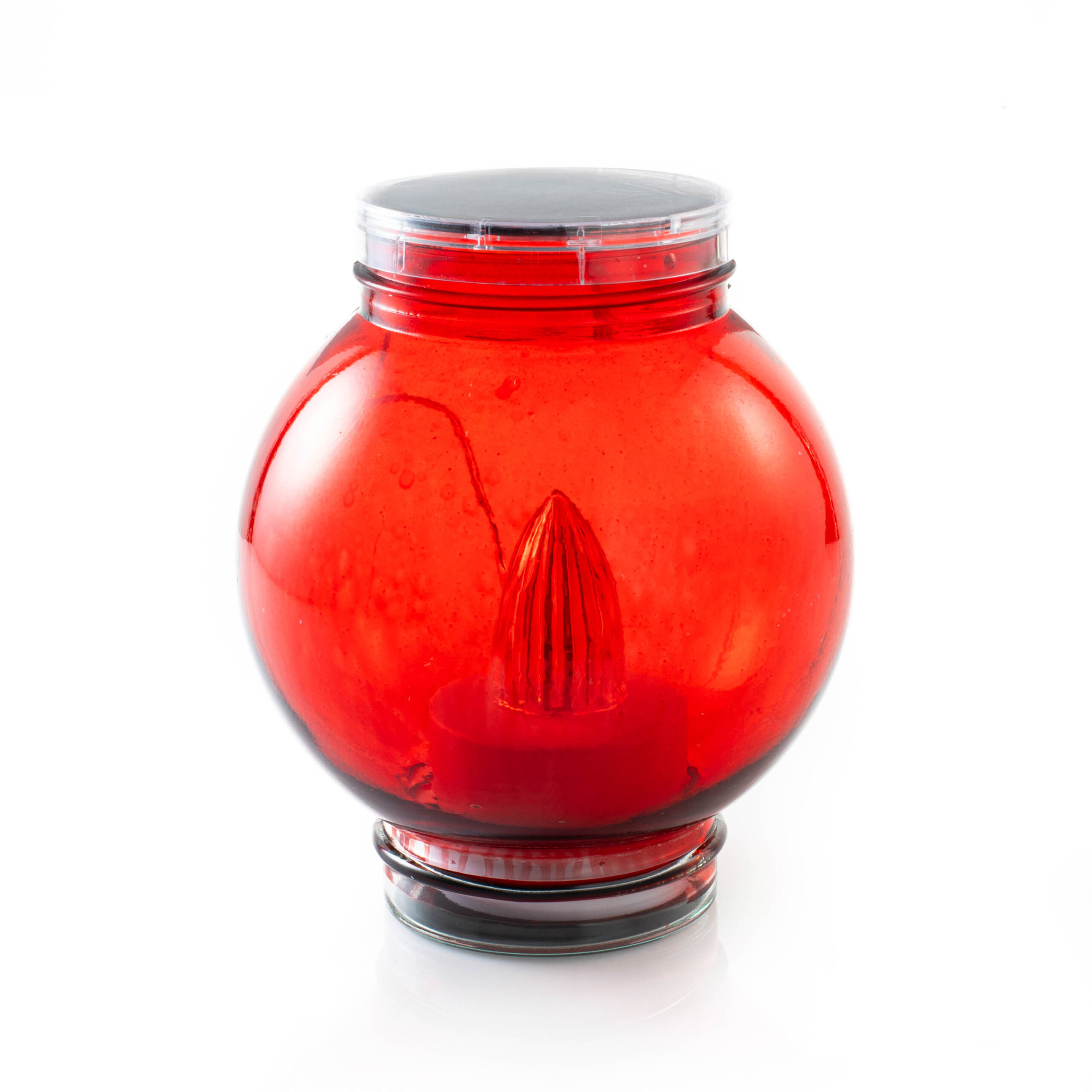 SOLARNA SVEČA ZETA (sijaj) STOŽEC gori 3 leta – Ecosija